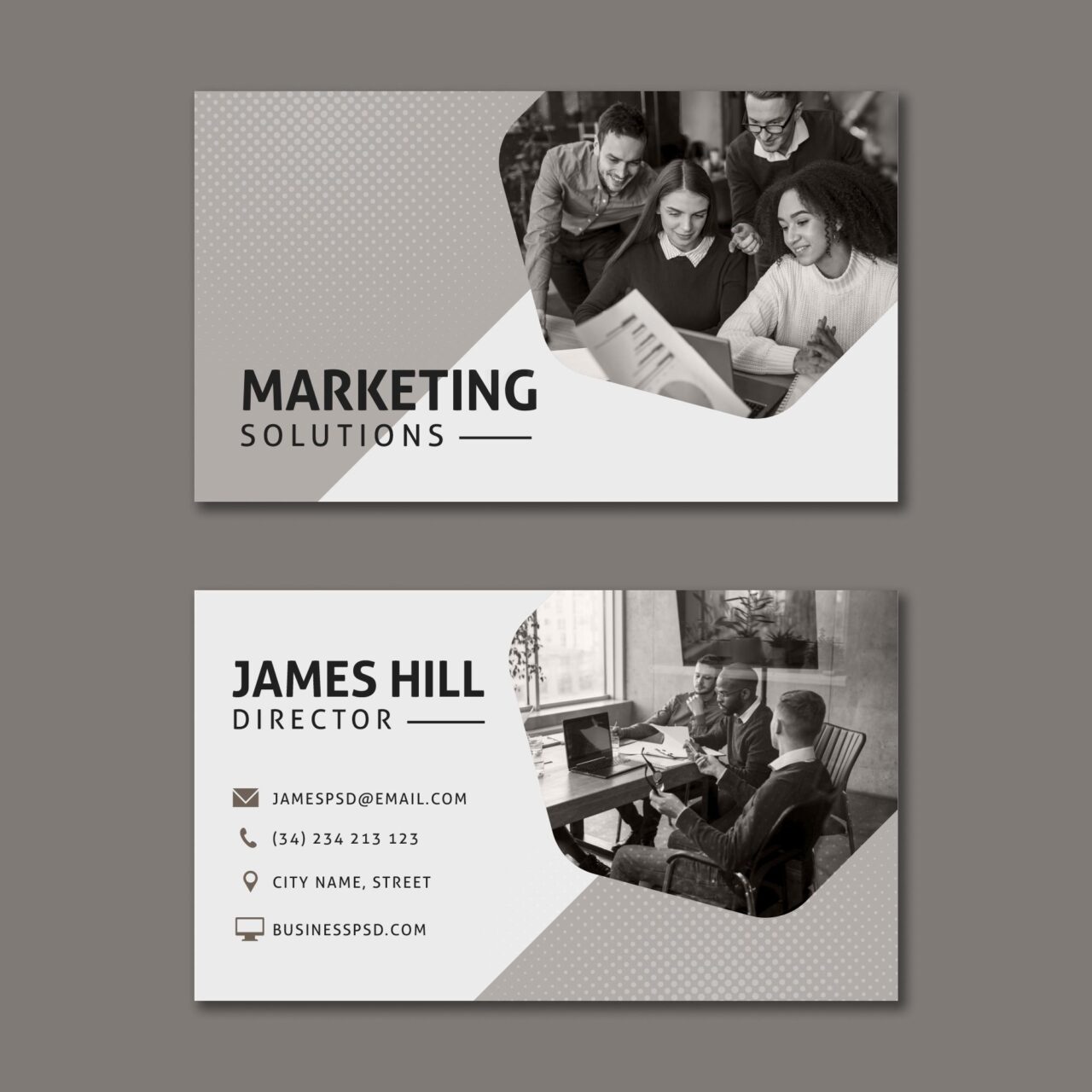 Journalist ID Card Design - Photography Company Profile
