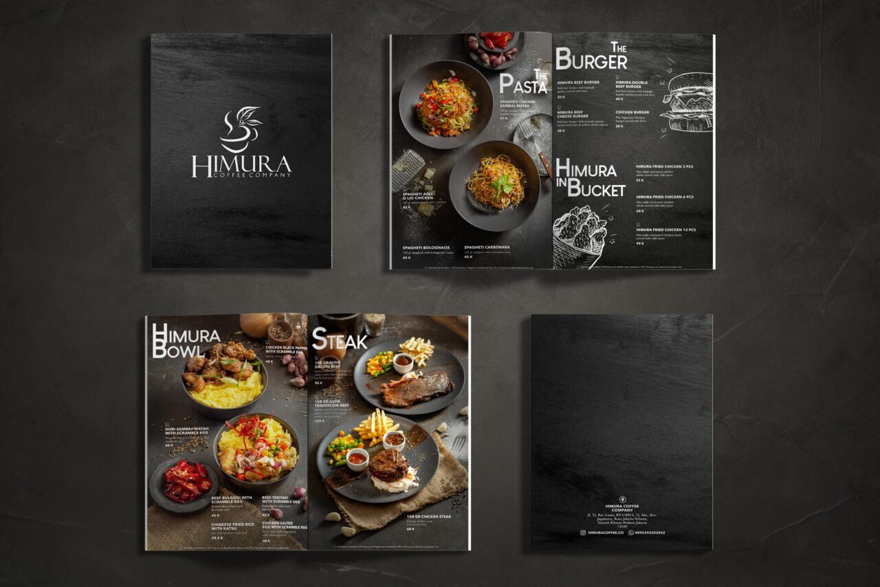 Jasa Desain Buku Menu Surabaya - Foodior Surabaya